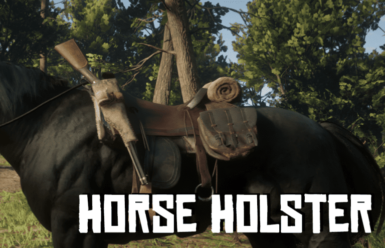 Horse Holster - Red Dead Redemption 2 Mod