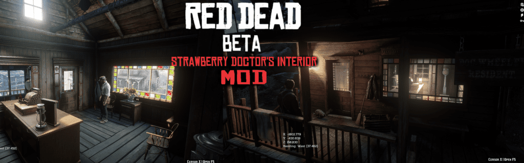 Red Dead Beta - Strawberry Doctor's Office Interior - Red Dead ...