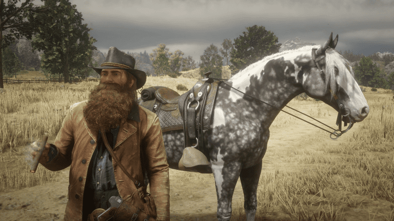 Arthur in Epilogue No side missions done - Red Dead Redemption 2 Mod