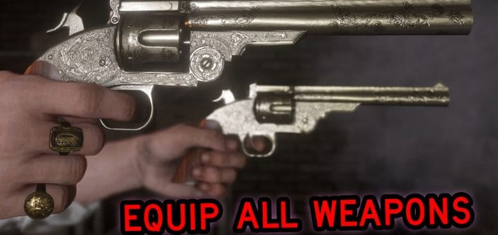 Weapons - Red Dead Redemption 2 Weapons Mods | RDR2 Weapons Mods