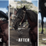Improved Mahogany Bay Tennessee Walker Horse - Red Dead Redemption 2 Mod
