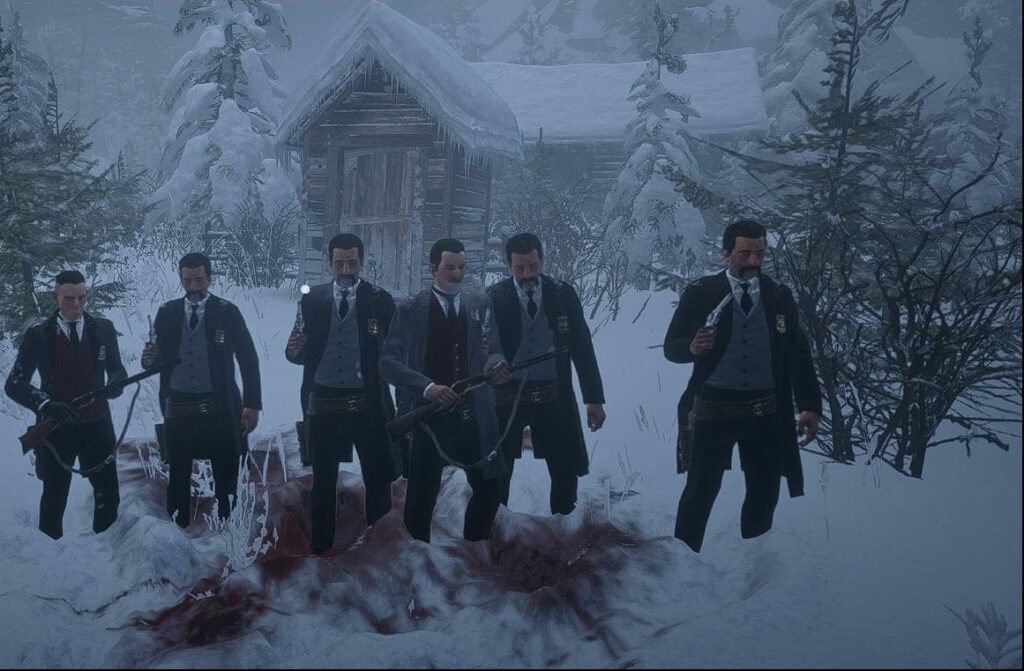 Pinkerton Ambush At Colter - Red Dead Redemption 2 Mod