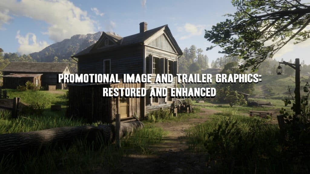 Promotional Image and Trailer Graphics Restored and Enhanced - Red Dead ...