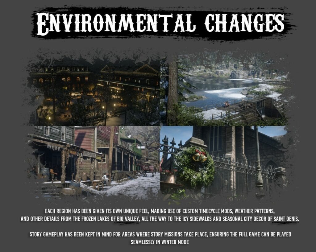 Snow - The Definitive Singleplayer Snow Mod v1.1 - Red Dead Redemption ...