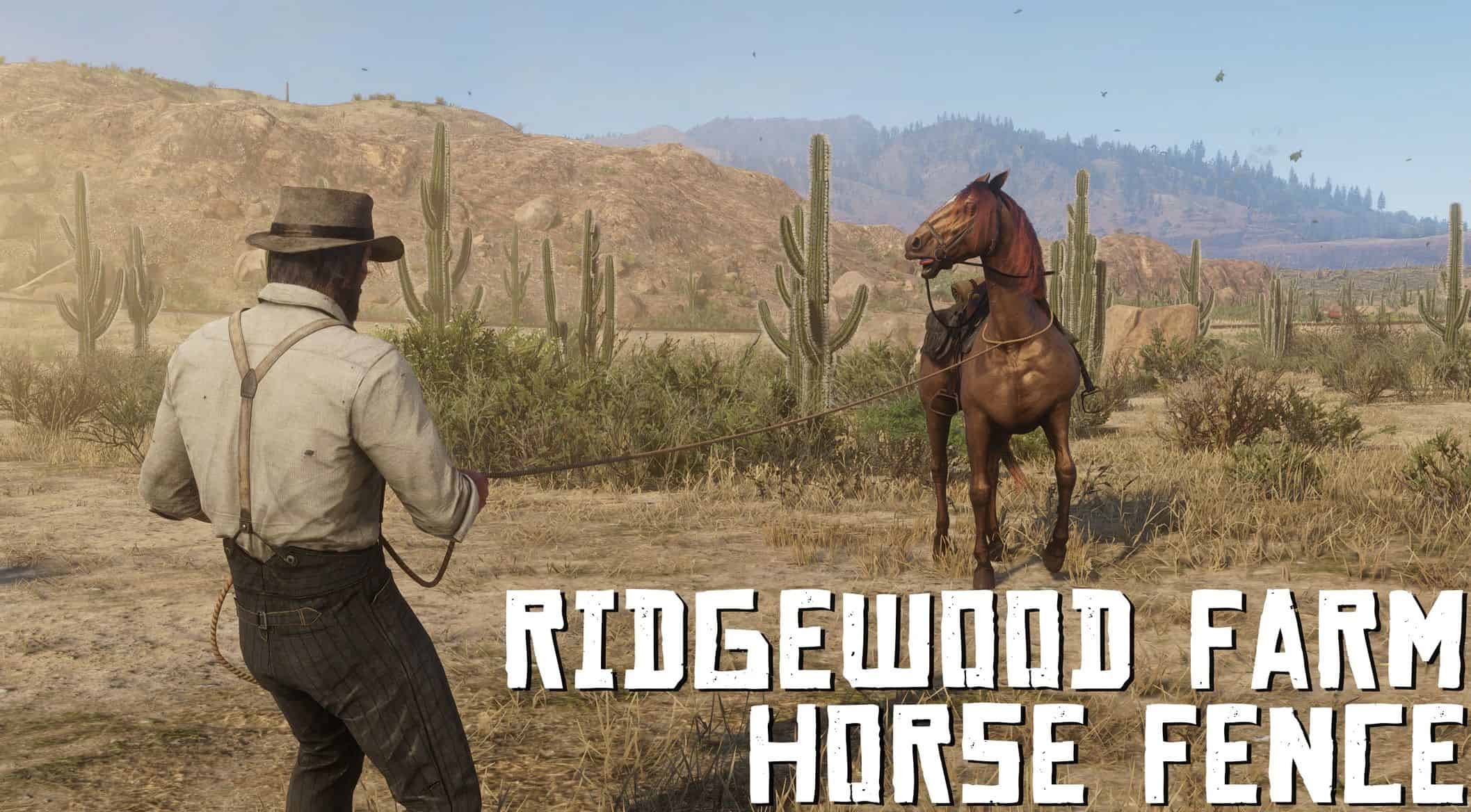 Ridgewood Horse Fence v1.0 - Red Dead Redemption 2 Mod